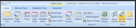 Lukas Membuat Query Dan Criteria Menggunakan Microsoft Office Access 2007