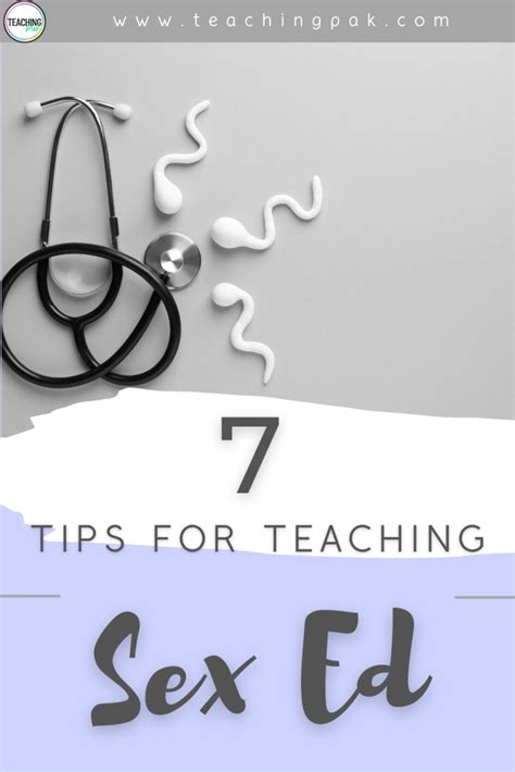 7 Tips For Teaching Sex Ed While Navigating The Nuances