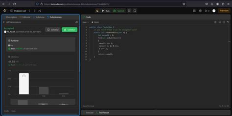 On Day 66 Of Leetcode Reverse Bits Abdul Kalam Aasath J