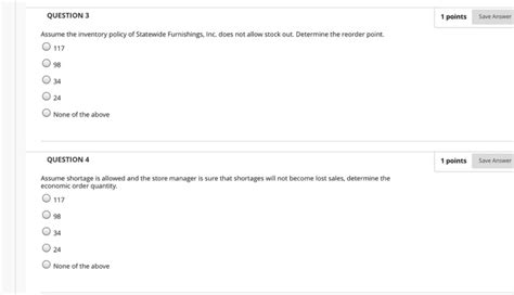 solved question 1 1 points use the following scenario and
