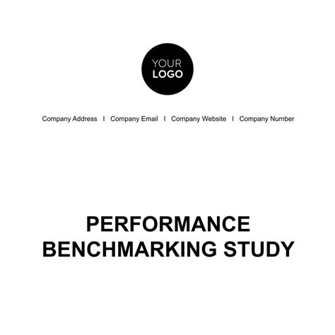 Performance Benchmarking Study HR Template Edit Online Download Example Template Net