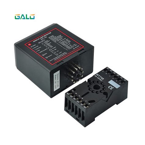 24v Car Parking Barrier Loop Detectors Inductive Vehicle Loop Detector