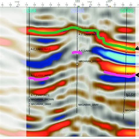 Generalized Geologic Cross Section Through The Test Reef Download Scientific Diagram