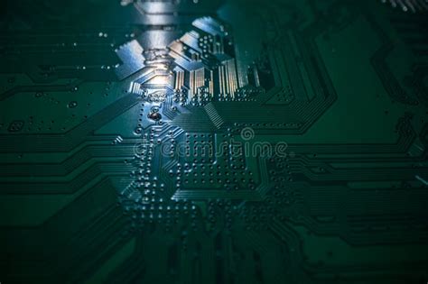 Electronic Circuit Board Background Abstract Digital Technology Background Stock Image Image