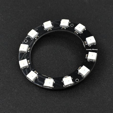 Ws2812 Ring 12 Lights Addressable Led Ring Lonely Binary