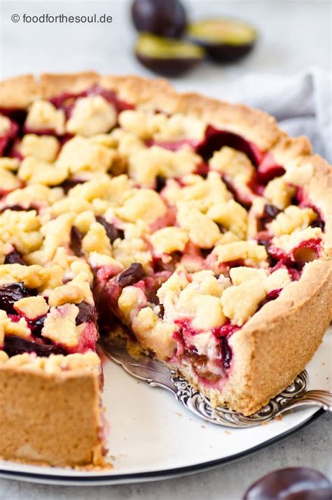 Omas Zwetschgenkuchen Mit Streusel Auf Mürbeteig Rezept Rezept