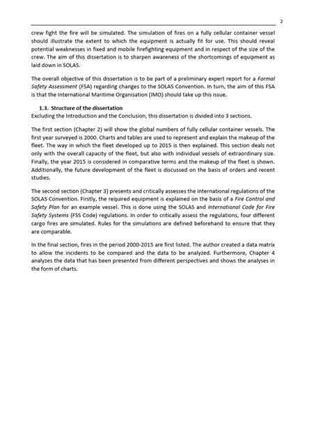 Analysis Of Fires And Firefighting Operations On Container Vessels 5e3d66a0382a7 11 30 Pdf