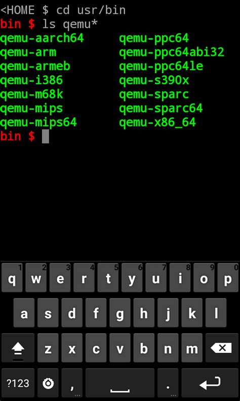 It Has Been Possible To Get Qemu User Mode Emulation Static Binaries On Non Root Android Just By