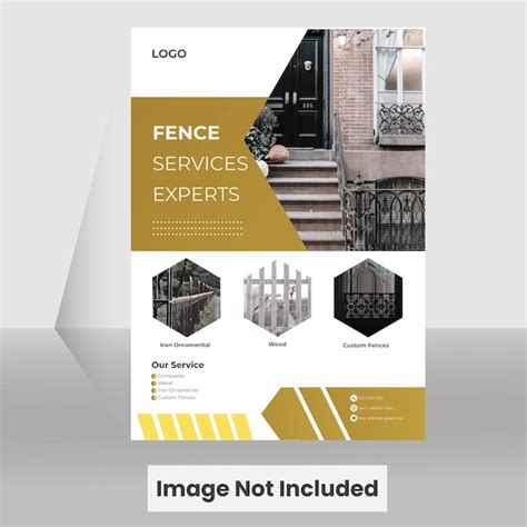 Premium Vector Housing Flyer Template Design