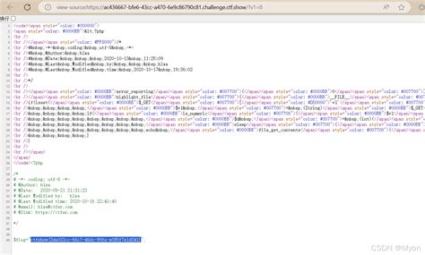Ctfshow Web入门 Php特性（web142 Web146）ctfshow Web143 Csdn博客