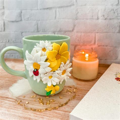 Чаша " Цветя " | Tea's Handmade