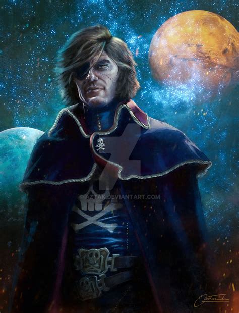 Harlock Albator By Aztak On Deviantart
