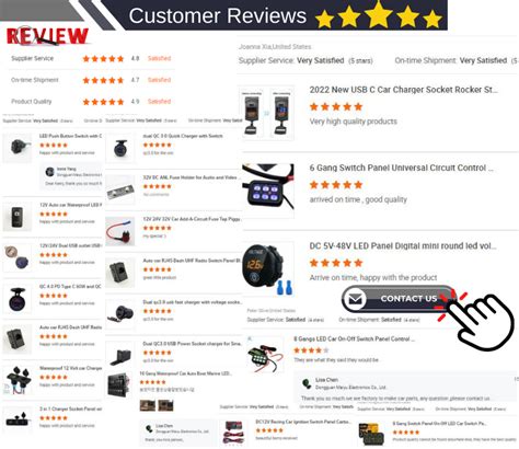 Universal Dimmable 12V LED Switch 8 Position Switch Panel With Circuit Relay Control Box For Car