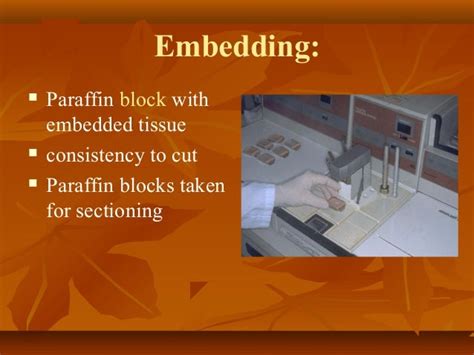 Principle Of Tissue Processing