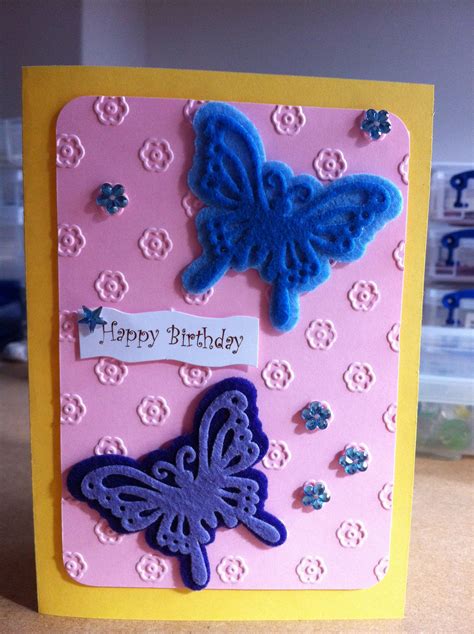 Embossing Cuttlebug Card Ideas
