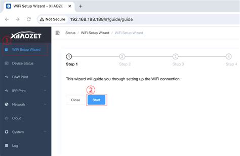 Step1 How To Configure Print Server To Connect To The Local Network Xiiaozet