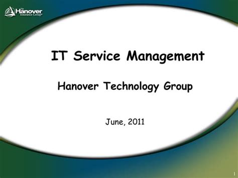 Itsm Presentation Ppt