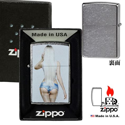 【楽天市場】zippo ライター ジッポーライターsexy Zippo セクシーガール Z207 098029 オイルライター おしゃれ
