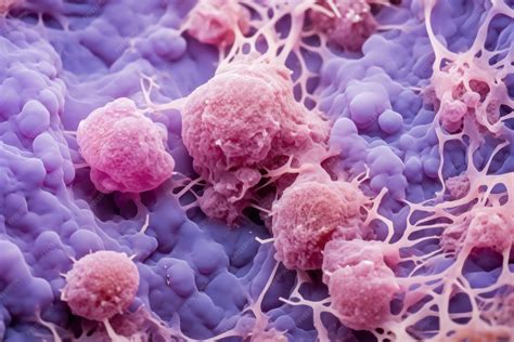 Premium Ai Image Malignant Effusion Pleural Fluid Cytology Of