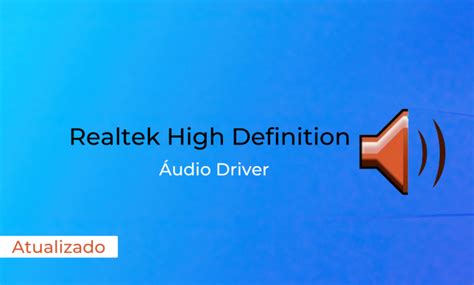 Como Instalar Realtek High Definition Audio Driver