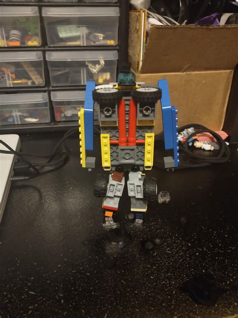 I Made My Own Lego Transformer R Legotransformers
