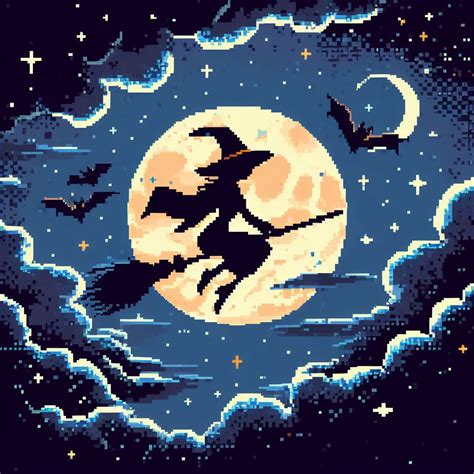 Witch Pixel Art By Aerakiven On Deviantart