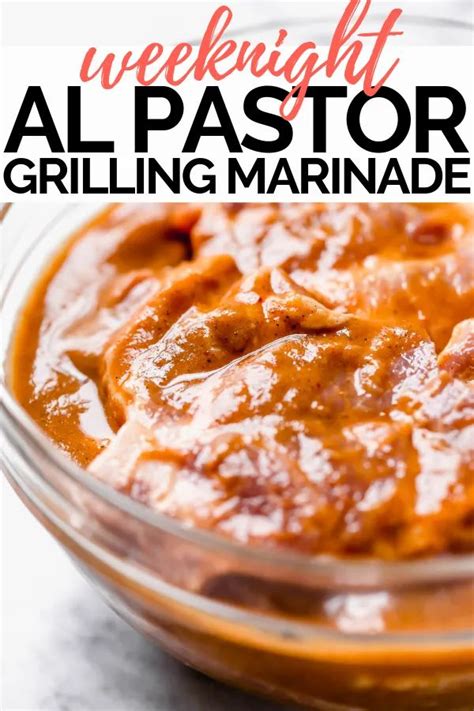 Easy Al Pastor Marinade Recipe {for Homemade Tacos Al Pastor } Recipe