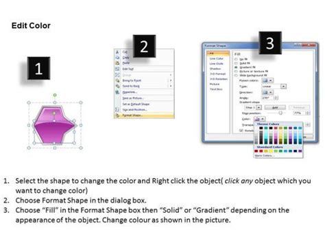 Ppt Horizontal Abstraction Of Octagonal Arrows Power Point Stage Pink PowerPoint Templates