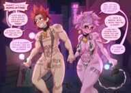 Post Comic Eijirou Kirishima Mina Ashido My Hero Academia Scopedout