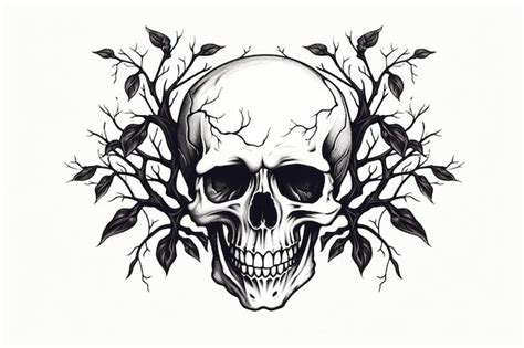 Skull Neck Tattoo Designs Images Free Download On Freepik