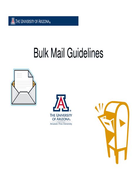 Fillable Online Pacs Arizona Bulk Mail Guidelines Fax Email Print PdfFiller