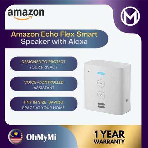 Echo Flex Plug In Mini Smart Speaker With Alexa Lazada
