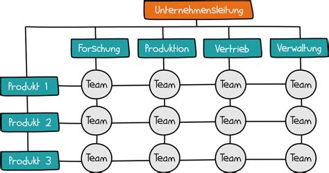 Matrixorganisation Definition Beispiele Und Vorteile Im Projekt