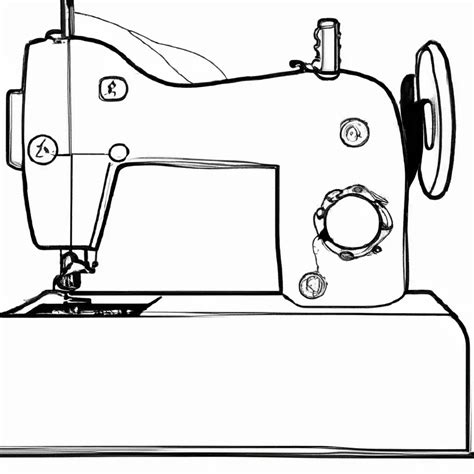 Máquina De Costura Desenhos Para Colorir E Imprimir Free