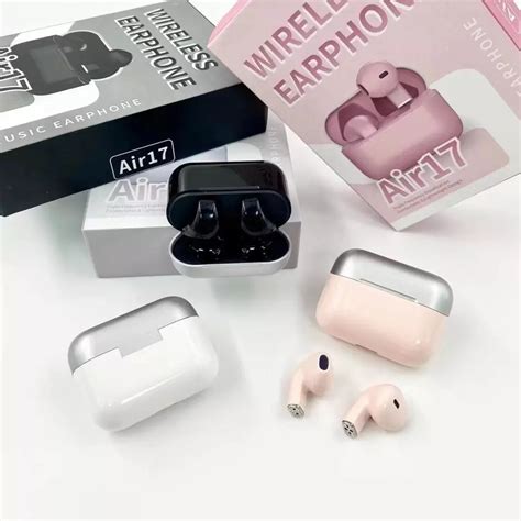 Hot Sale Tws Air 17 Wireless In Ear Buds Colorful Earphone Handsfree