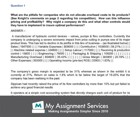 Business Accounting Assignment Sample My Assignment Services