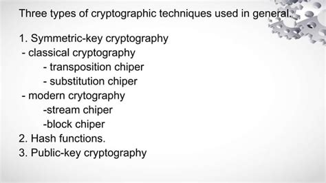 Cryptography And Authentication PPT