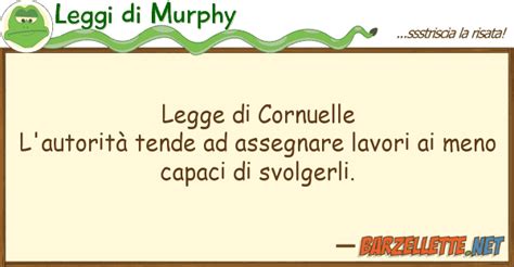 Barzelletta Legge Di Cornuelle Lautorità Tende Ad Assegnare
