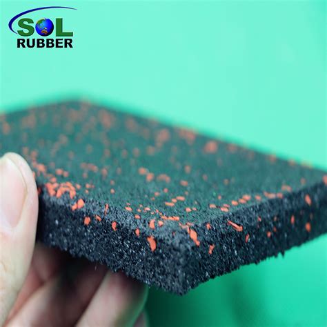 Sol Rubber Hassle Free Rubber Floor Mat Crossfit Gym Rubber Tile