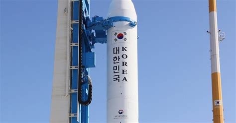 발사 하루 앞둔 누리호 시험발사체