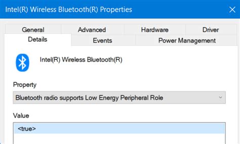 Windows Bluetooth Radio Properties WindowsObserver Com