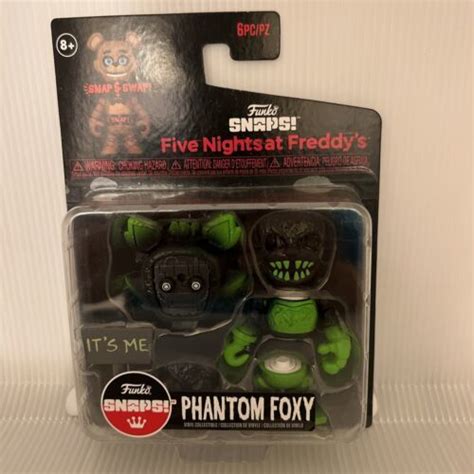 Five Nights At Freddys Phantom Foxy Exclusive Snaps Rare Figure In
