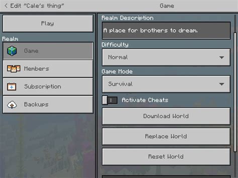 How To Set Up And Manage A Realm In Minecraft For Windows 10 Windows