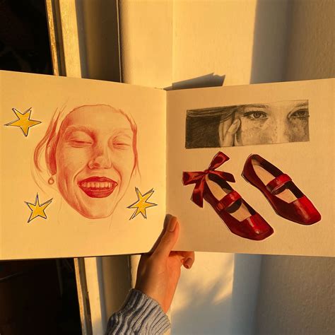 Art And Spirituality On Instagram My New Favourite Sketchbook Page🥰 This Time I Decided To Give