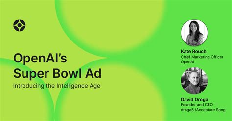 openai s super bowl ad introducing the intelligence age event