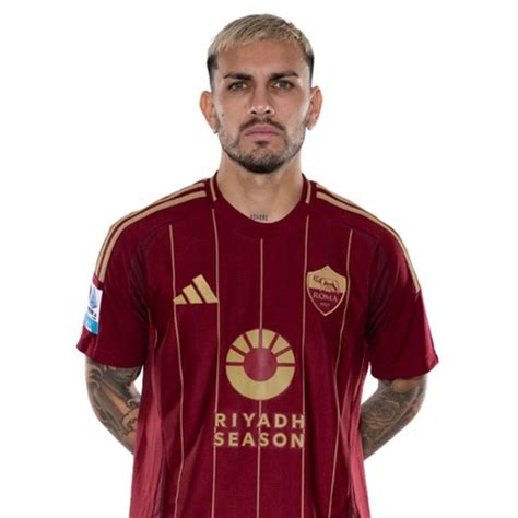 Leandro Paredes Leandro Daniel Paredes Roma Estadísticas Títulos Historia