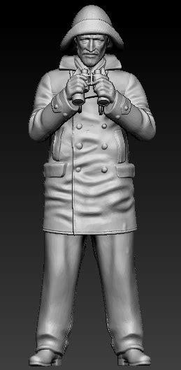 Stl File U Boot Ww2 Lookout 🌆 ・3d Printer Model To Download・cults