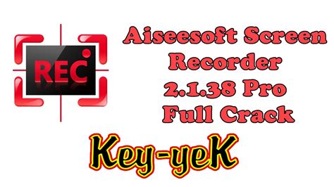 aiseesoft screen recorder keys investorper