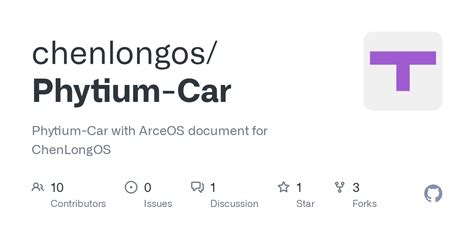 GitHub Chenlongos Phytium Car Phytium Car With ArceOS Document For ChenLongOS