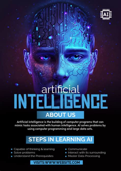 Artificial Intelligence Flyer Template Postermywall